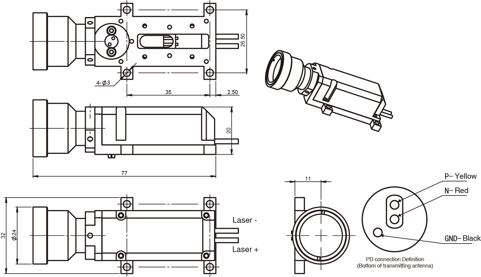 1535nm laser - Dpssl Crylink